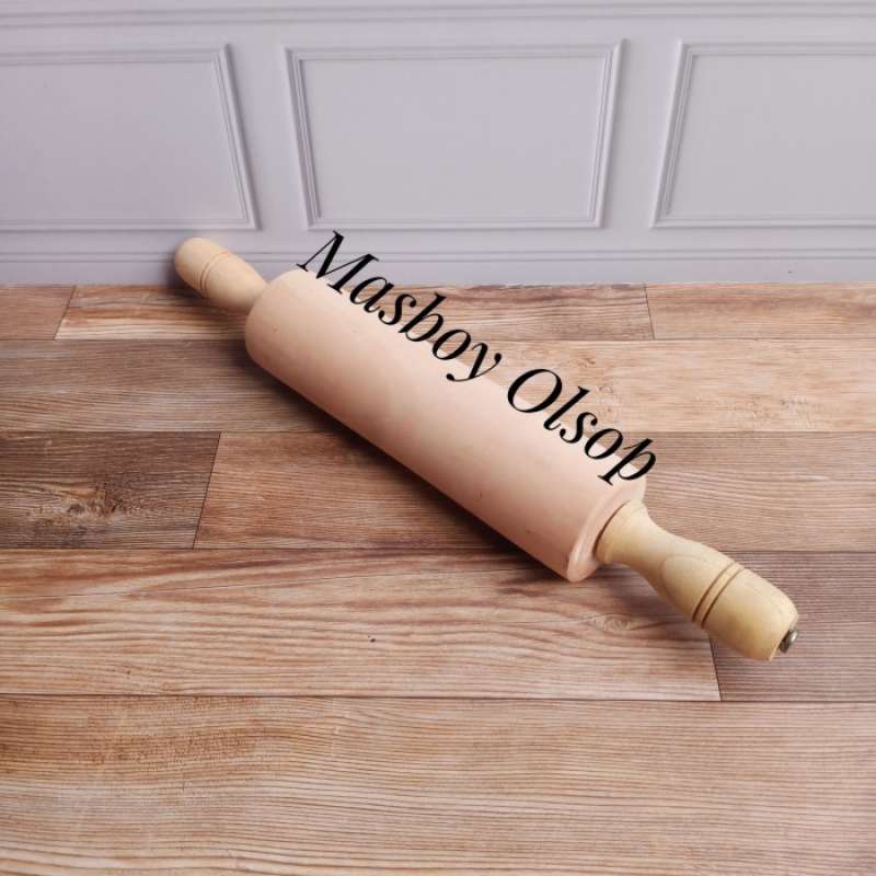 Jual Rolling Pin Kayu Pinus Muter / Rollan Kayu Pinus Muter di Seller ...