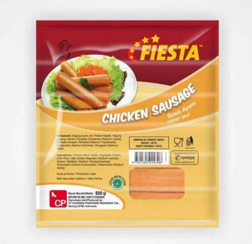 Jual Fiesta Chicken Sausage [500 g] di Seller SAJIRA FARM - Meruya ...