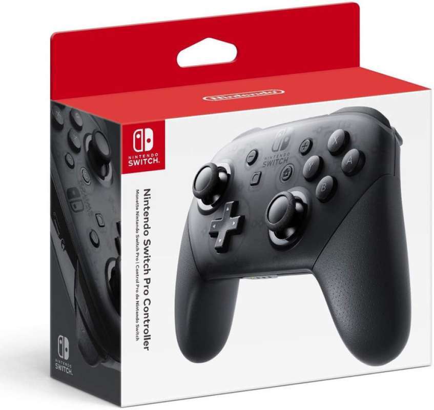 Promo NINTENDO SWITCH PRO CONTROLLER BLACK EDITION ORIGINAL BNIB Diskon ...