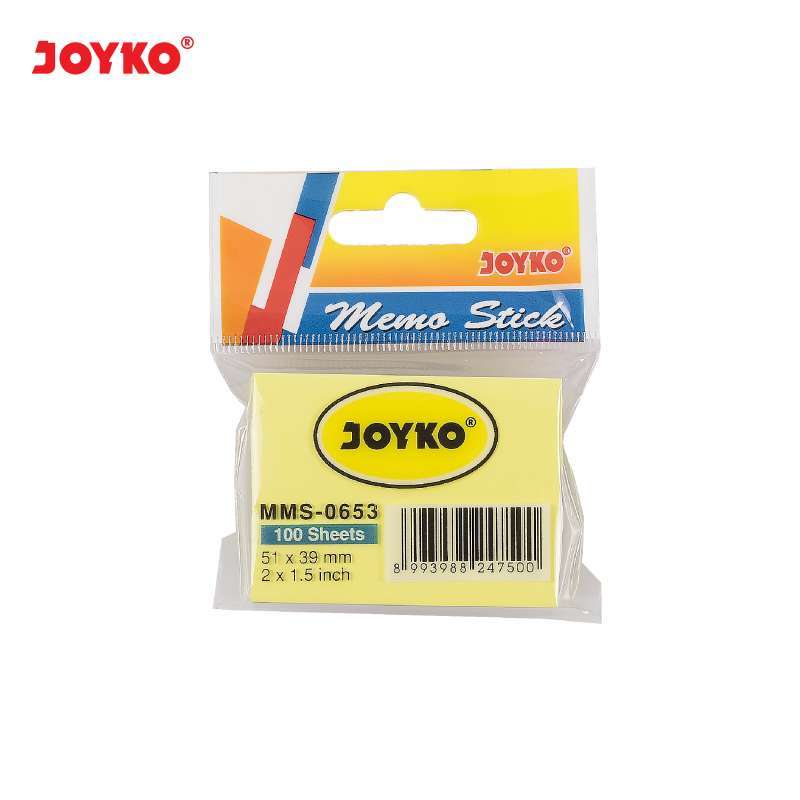 Jual Joyko MMS-0653 Kertas Sticky Note - Yellow di Seller JOYKO ...