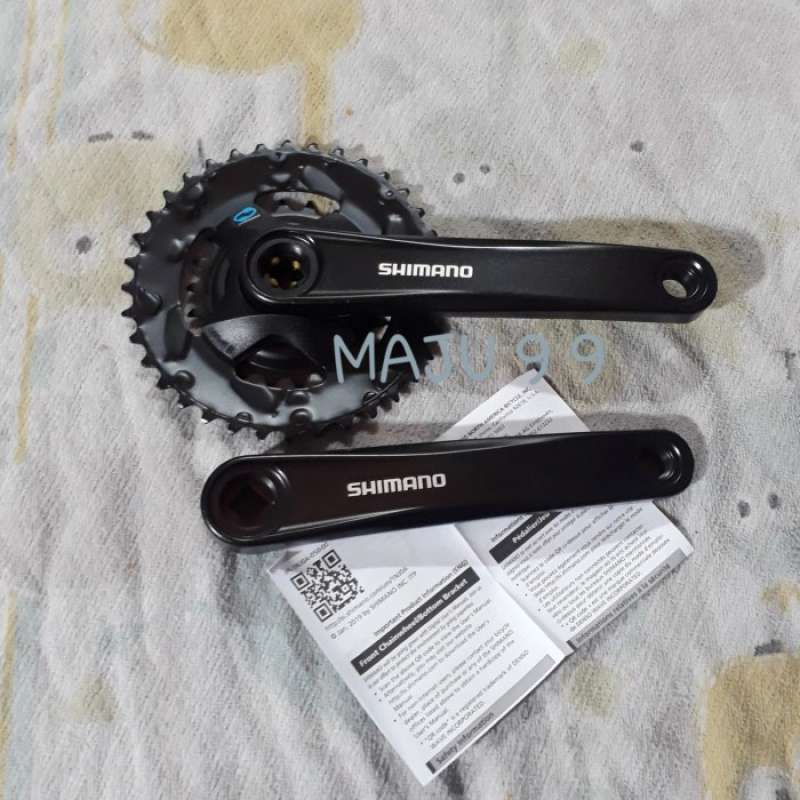 Jual Crank Set Gir Shimano Fc-m315 Crank Dual 2 X 7/8 Speed 36-22t Original Di Seller Relentless ...