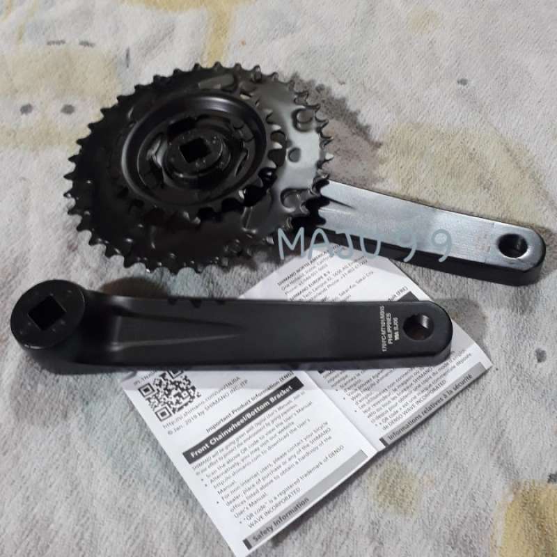Jual Crank Set Gir Shimano Fc-m315 Crank Dual 2 X 7/8 Speed 36-22t Original Di Seller Relentless ...