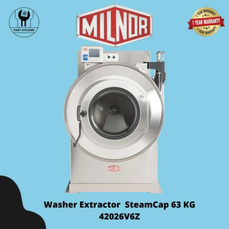 Jual Milnor Mesin Cuci 63 Kg Heavy Duty, Washer Extractor Steam Di ...