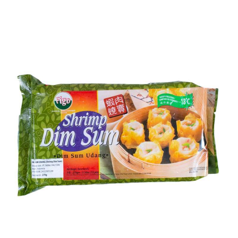 Promo Figo Shrimp Dim Sum Frozen [270 g] Diskon 4% di Seller Rezeki ...