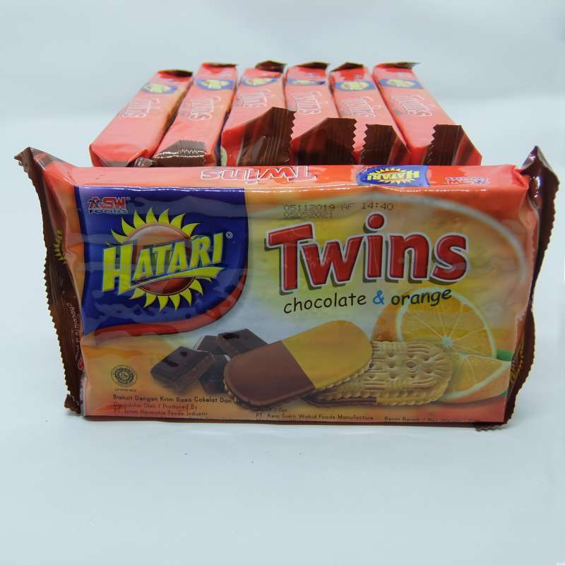 Jual Hatari Twins Cream Coklat Orange [200 g] di Seller Dede collection ...