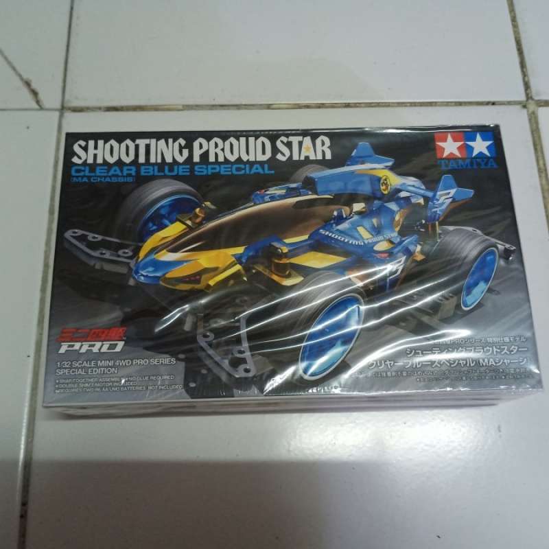 Promo Tamiya Mini 4WD Shooting proud star clear blue special Diskon 17% ...