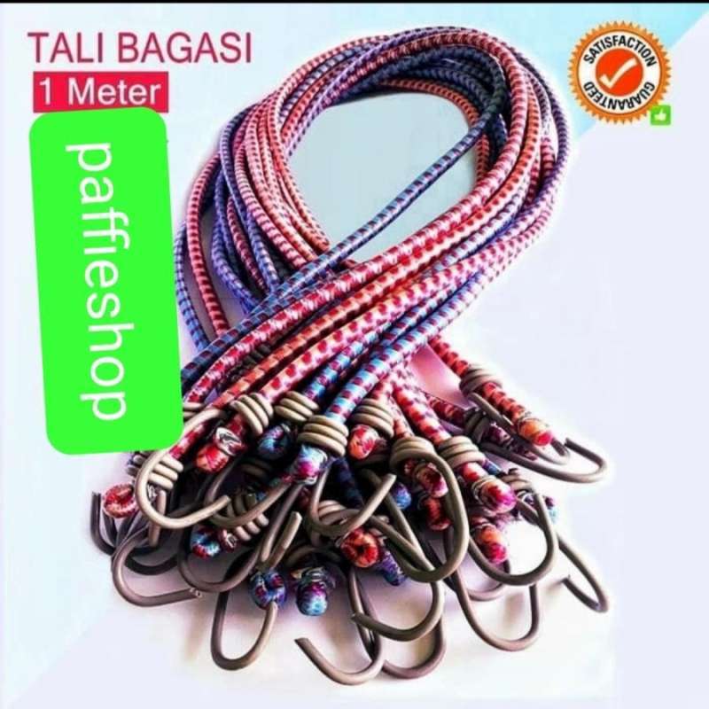 Jual Tali Motor Barang Bagasi Serbaguna Pengikat Helm Elastis Karet ...