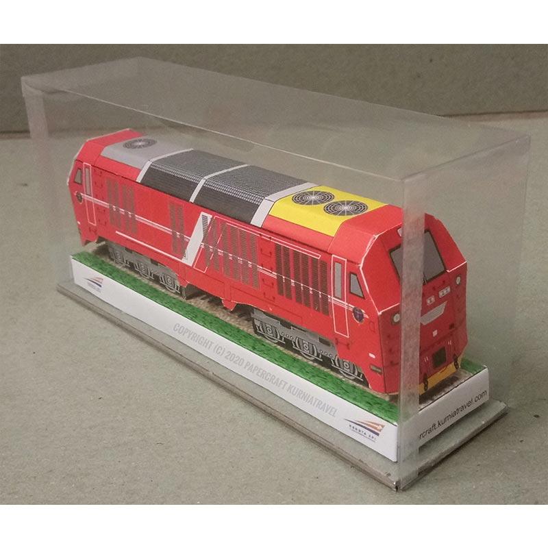 Jual Papercraf Kurniatravel Papercraft Lokomotif CC 300 di Seller ...