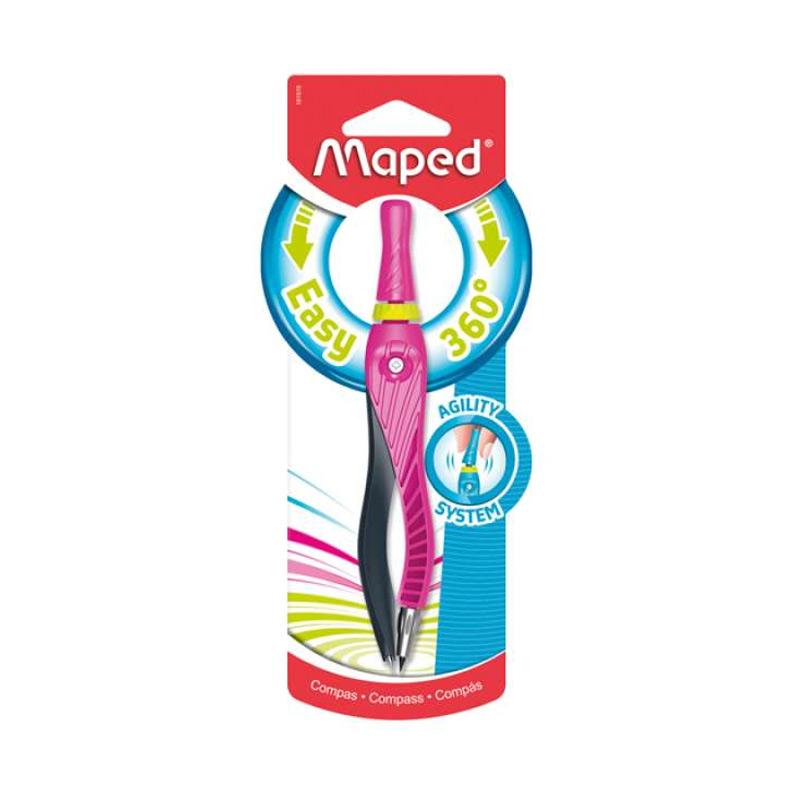 Jual Maped Compass Kidz 360 Plastic Lead On Blister Card di Seller ...