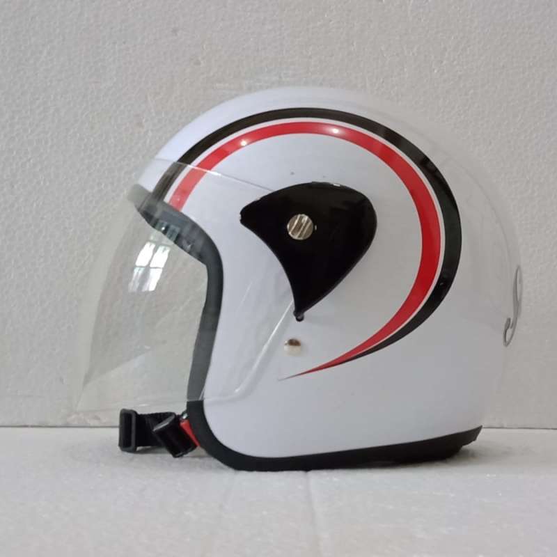 Jual HELM DEWASA SNI MODEL SCOOPS UTK SEPEDA MOTOR SCOOPY - Kaca Bening ...