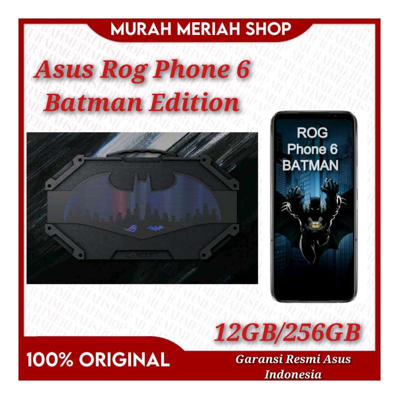 Jual Asus ROG Phone 6 Batman Edition 12/256GB Garansi Resmi di Seller ...