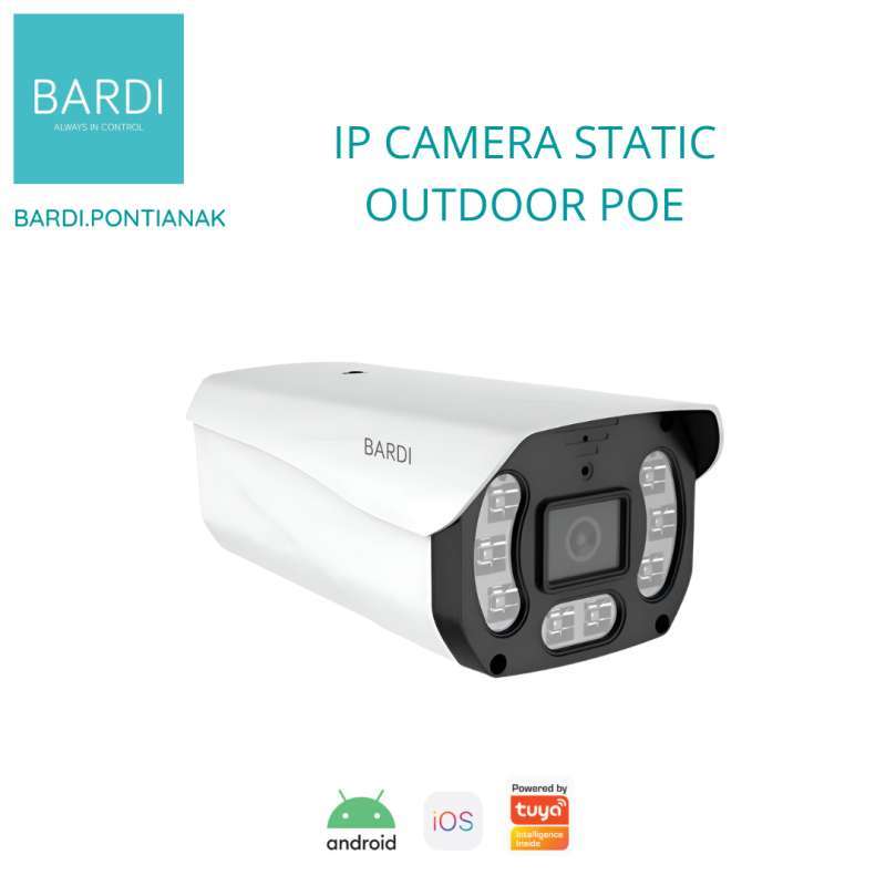 Jual Bardi Smart Ip Camera Static Outdoor Poe 4mp Ip67 Di Seller Bardi Pontianak - Darat Sekip ...