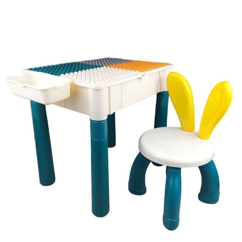 Promo Nukante Meja Bermain Anak Montessori Building Blocks - WBP22 ...