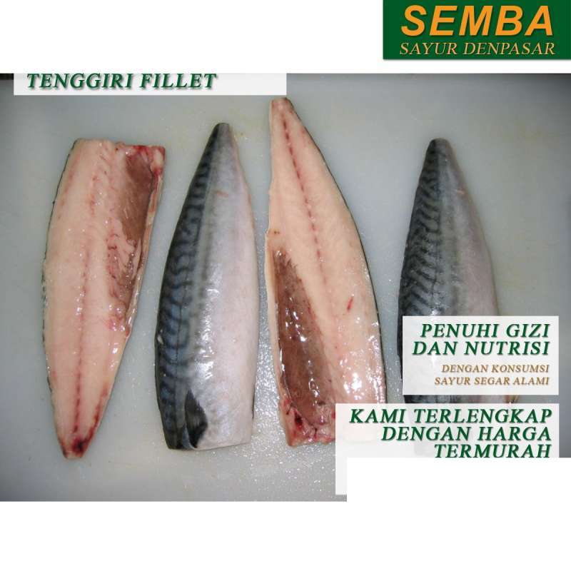Jual Tenggiri Fillet frozen DENPASAR BALI 1kg seafood lauk food bahan ...