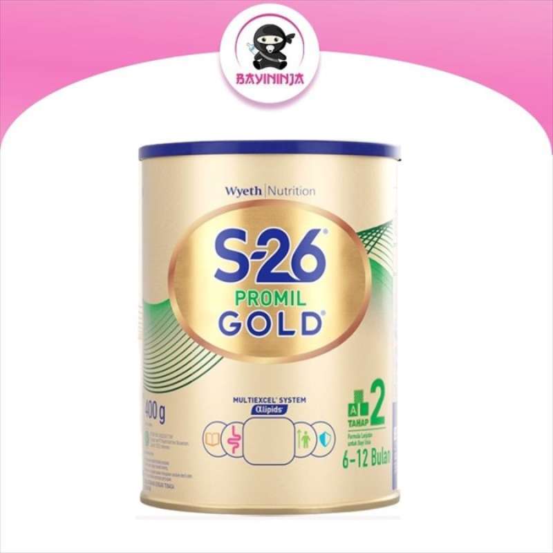 Promo S26 Promil Gold 2 Susu Formula Lanjutan 6 To 12 Bulan Tin 400 G ...