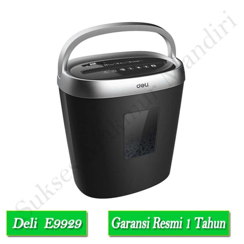 Promo Deli Penghancur Kertas kapasitas 5 lembar ukuran 4 * 25mm Hitam E9929 Diskon 23% di Seller ...