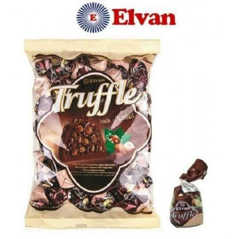 Jual ELVAN TRUFFLE HAZELNUT / COKLAT TURKI HAZELNUT 500g di Seller 988 ...