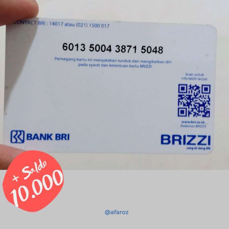 Jual Kartu Jaklingko Transjakarta Mandiri, BNI Tapcash dan BRI Brizzi ...