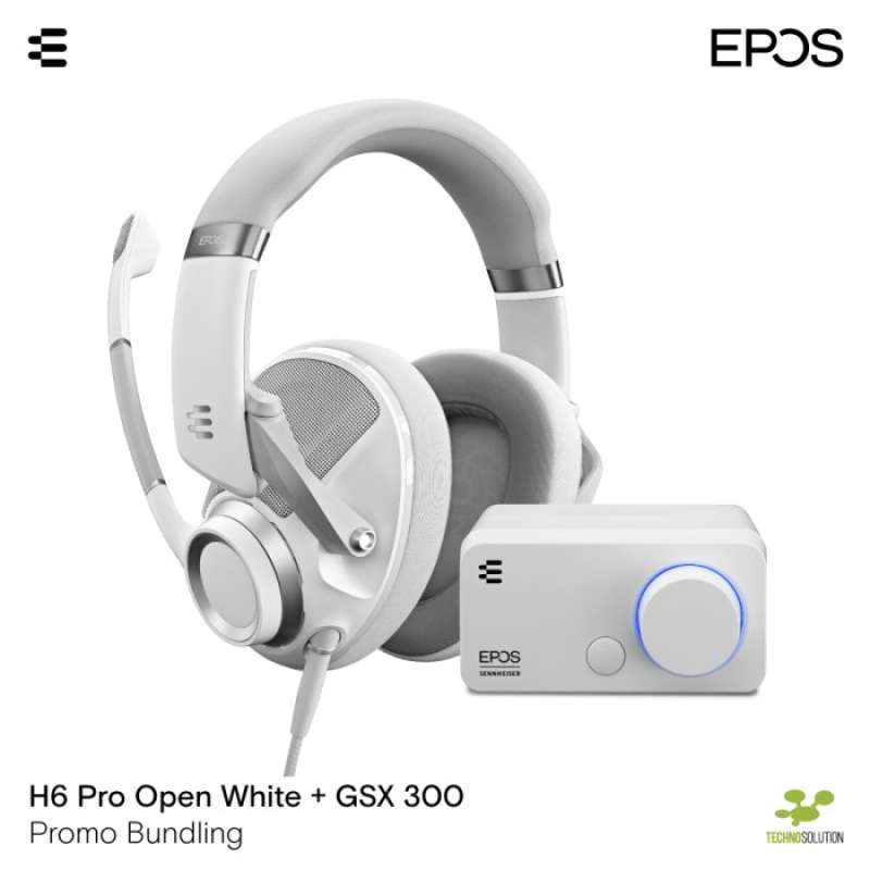 Promo EPOS H6 PRO + GSX 300 BUNDLING - GAMING HEADSET + GAMING SOUND CARD - BLACK CLOSED SEBRING ...