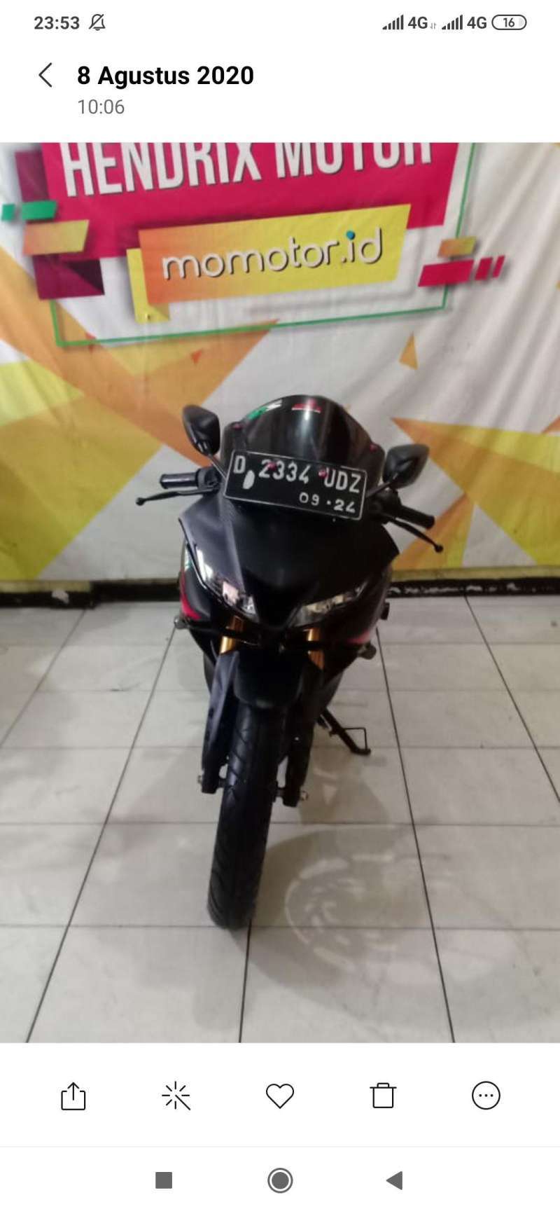 Jual Yamaha All New R15 Vva Di Seller Hendrix Motor - Babakan Ciparay ...