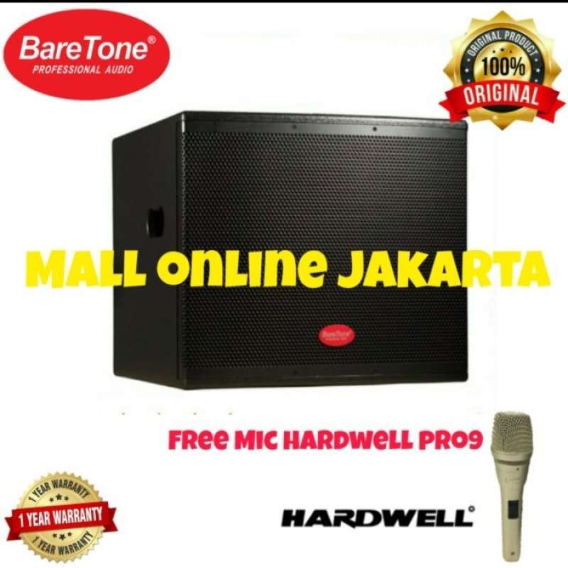 Promo Subwoofer Aktif baretone SW18 sub woofeer sw 18 inch ORIGINAL Aktiv Diskon 2% di Seller ...