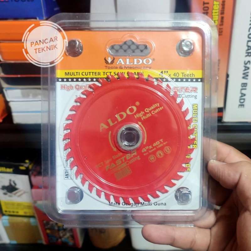 Jual Mata Gergaji Bulat Potong Kayu Aluminium Multi Cutter TCT 4 X 40T ...