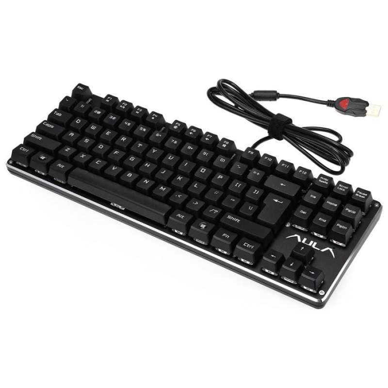 Jual Aula Gaming Mechanical Keyboard Laptop Komputer Si-2012 - Black Di ...