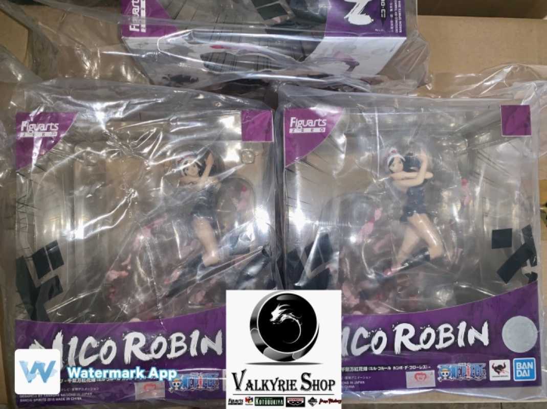 Promo Figuarts Zero Nico Robin Mil Fleur Campo De Flores Original