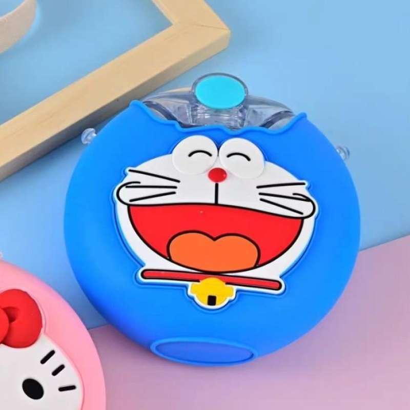 Jual Botol Minum Anak / Botol Hello Kitty / Doraemon / Botol Sedotan ...