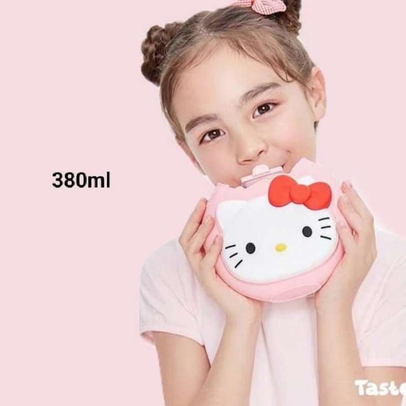 Jual Botol Minum Anak / Botol Hello Kitty / Doraemon / Botol Sedotan ...