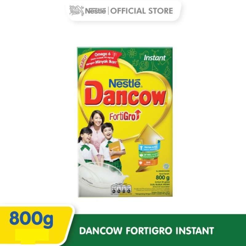 Jual NESTLE DANCOW Fortigro Instant Putih Susu Bubuk Usia Sekolah Box ...
