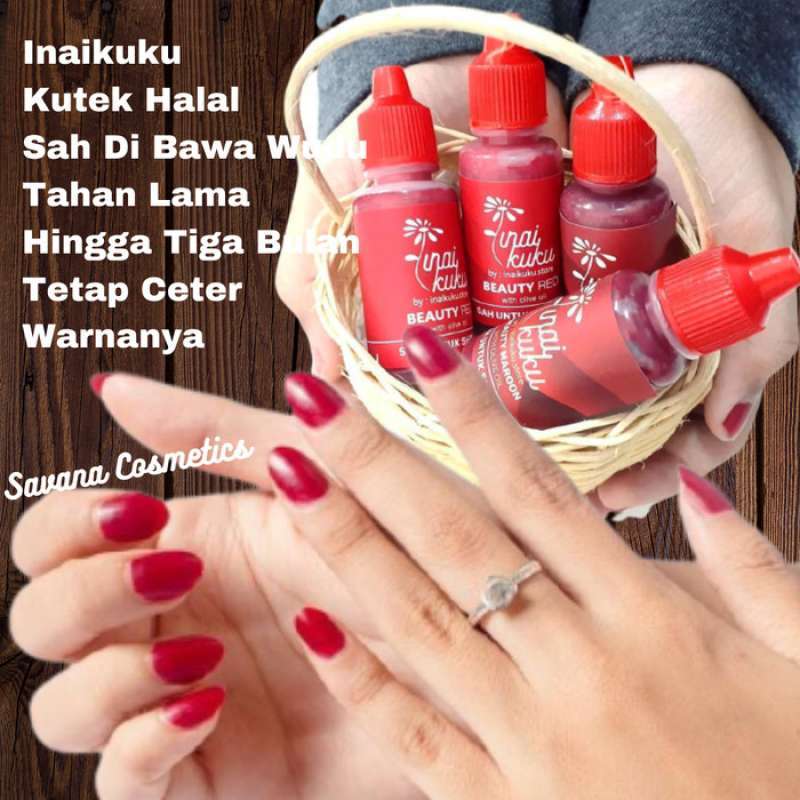 Promo Inai Kuku Henna Hena Kutek Awet Tahan Lama Halal Muslimah Sah ...