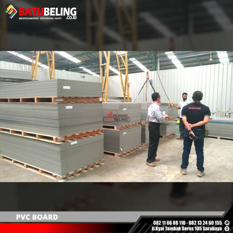 Jual Pvc Board Tebal 18mm Ukuran 122 X 244 Cm Tipe Medium Hitam Density ...