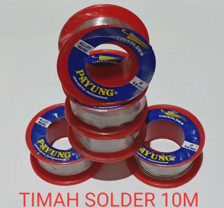 Promo TIMAH SOLDER KECIL 10 METER Diskon 10% di Seller ALFA OMEGA ...