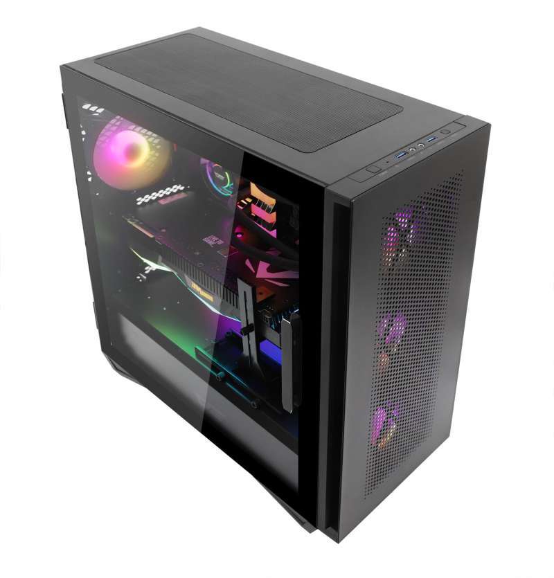 Jual Darkflash Dls480 Atx Pc Casing [with 4 Fan] - Hitam Di Seller Alfa ...