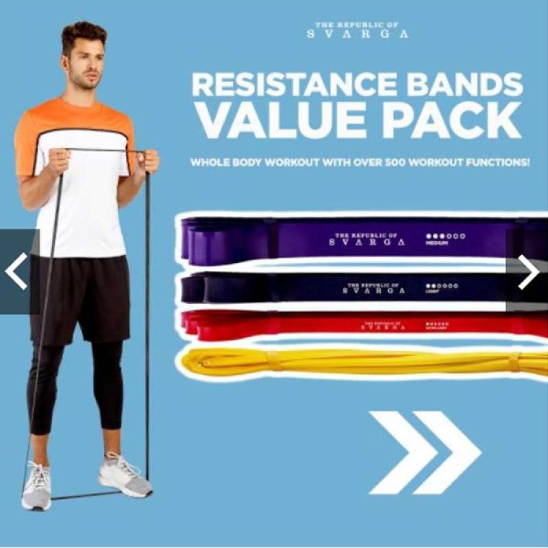 Jual Svarga Resistance Band Pack Original Terbaru - Harga Promo Murah ...
