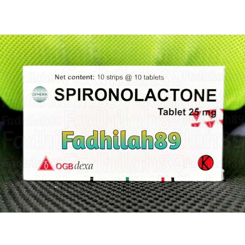 Promo Spironolactone 25 Mg Strip (10 Tablet) ORIGINAL Diskon 17% di ...