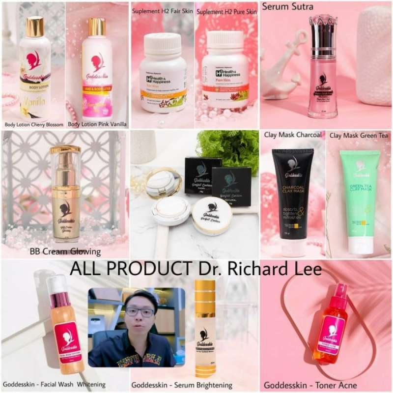 Jual (Part.2) Dr Richard Lee Skincare All Product Goddesskin By Athena di Seller Kagura Store ...
