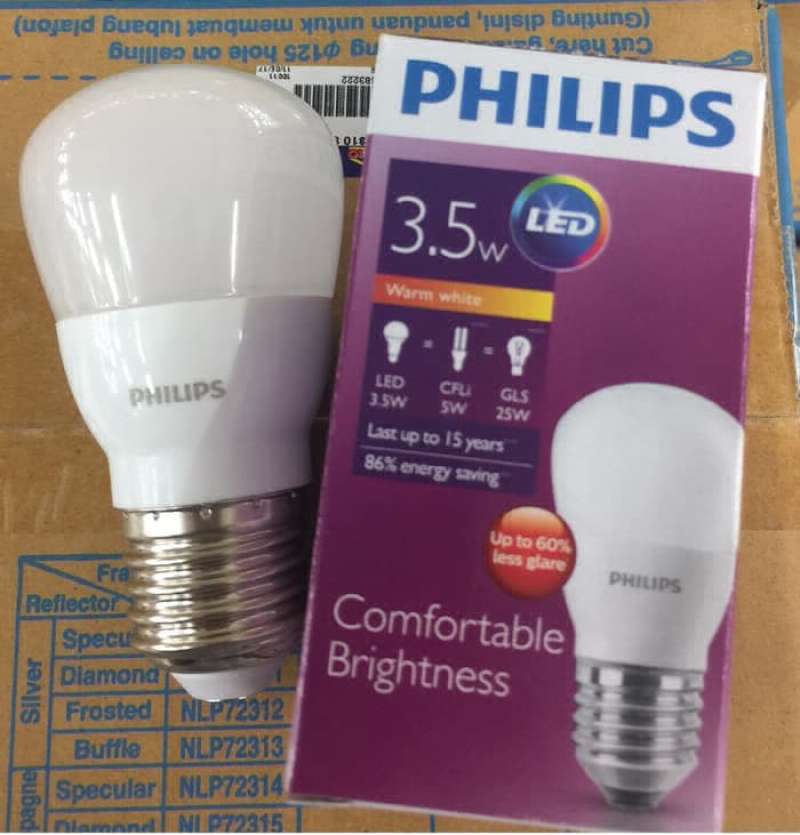 Jual Lampu Philips LED 3 Watt Putih - Kuning - Kuning di Seller Mitra10 ...