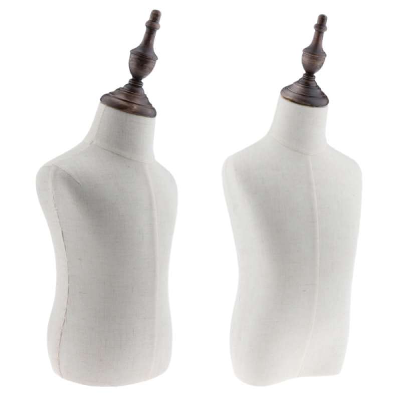 Jual 2 Sizes/set Mannequin Torso Upper Body Clothing Dress Form Display ...