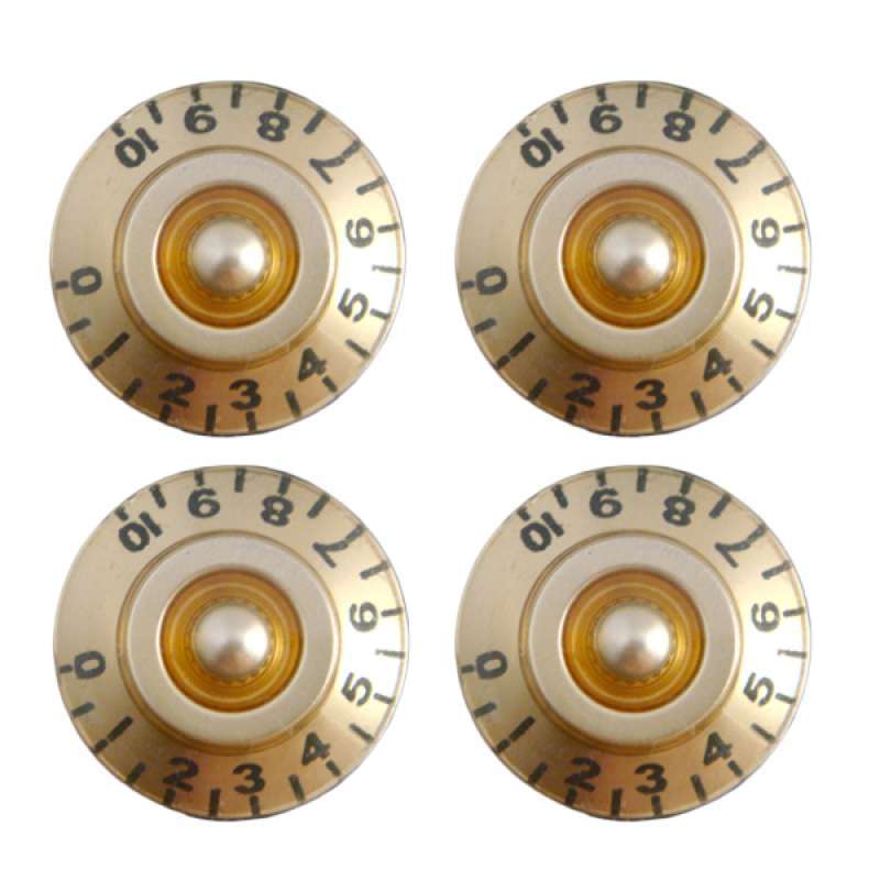 Jual 4 Pcs Speed Volume Tone Control Knobs For Les Paul Lp Electric ...