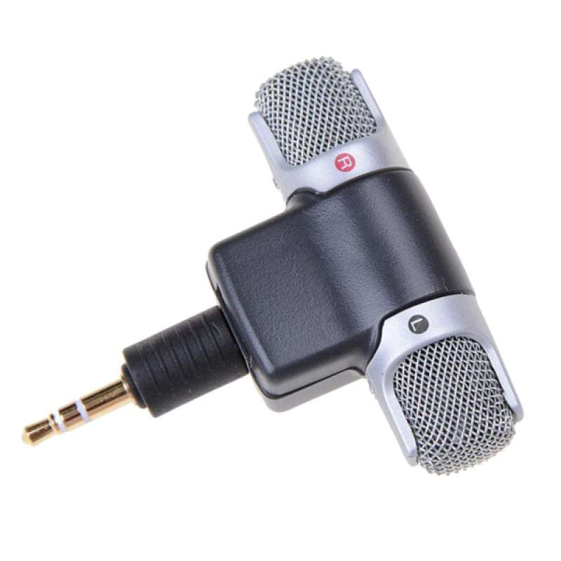 Jual Mini 3.5mm Jack Stereo Microphone Electret Condenser Microphone ...