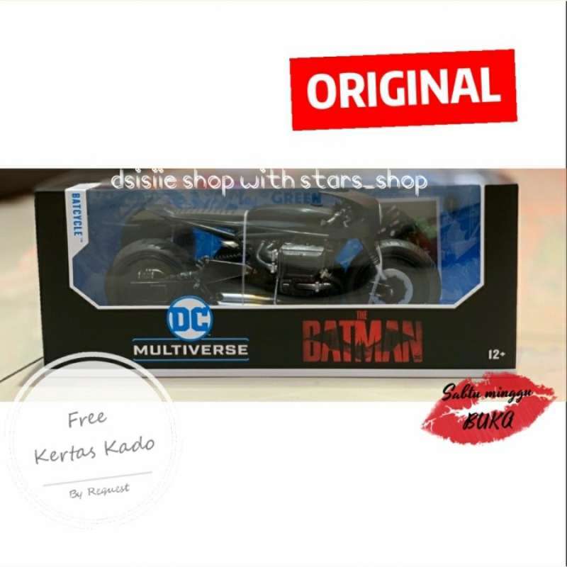 Jual Dc Multiverse Batcycle - Mcfarlane Batman Death Metal / Motor ...