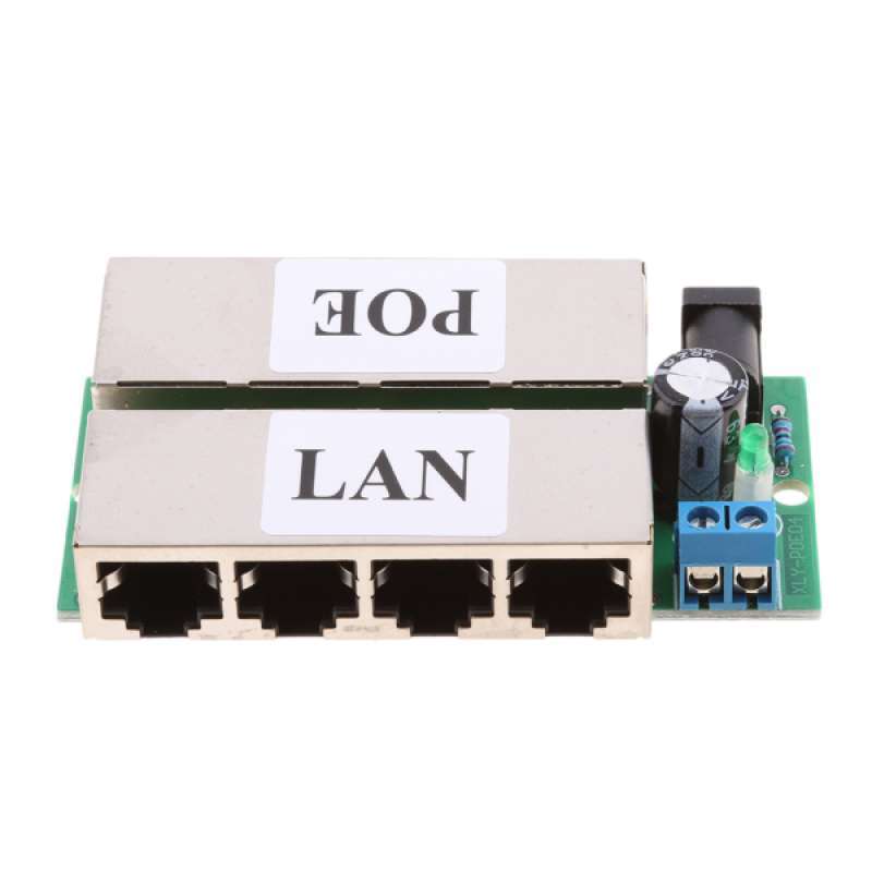 Jual 4 Ports Poe Injector Power Switch Passive Supply Module Combiner ...