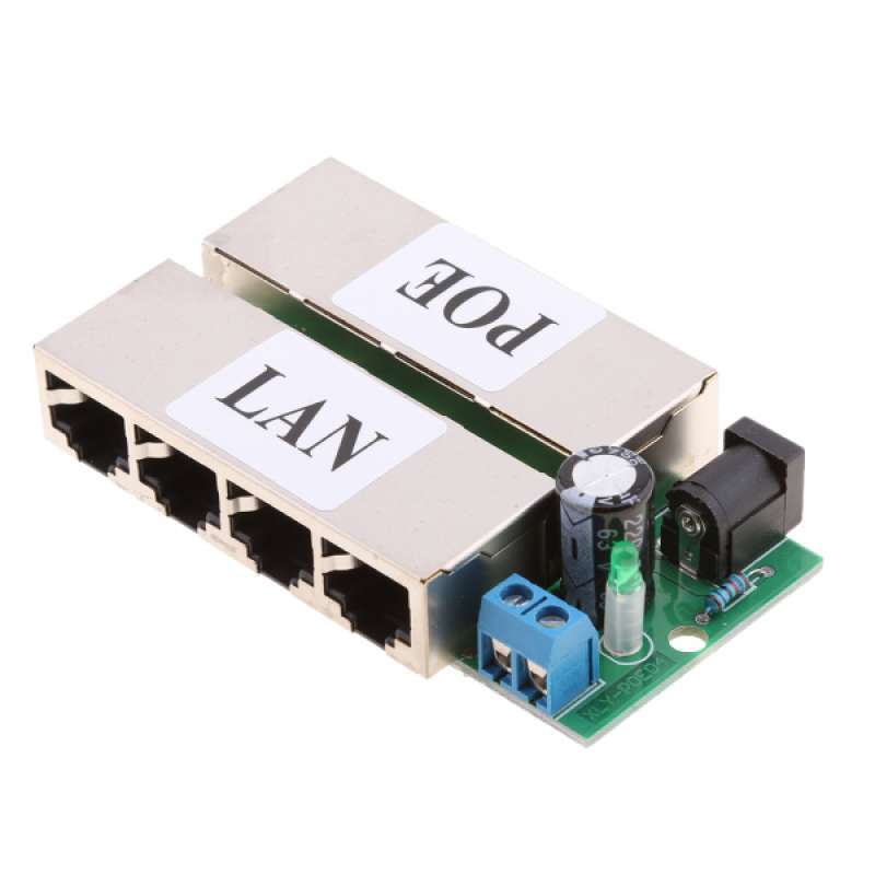 Jual 4 Ports Poe Injector Power Switch Passive Supply Module Combiner ...