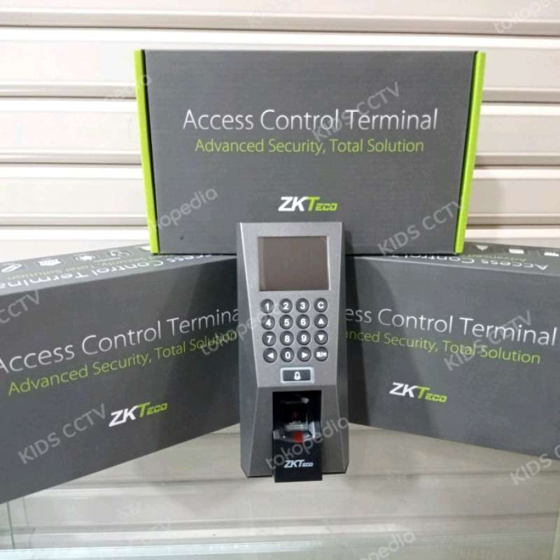 Promo Mesin Absensi ZKTECO Fingerprint dan Access Door F18 Diskon 23% di Seller Grock Store ...