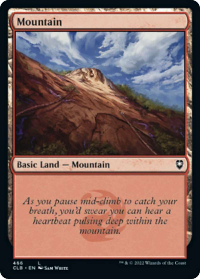 Jual Kartu MTG - Mountain (Basic Land) - CLB - Common - EN - 466 di ...