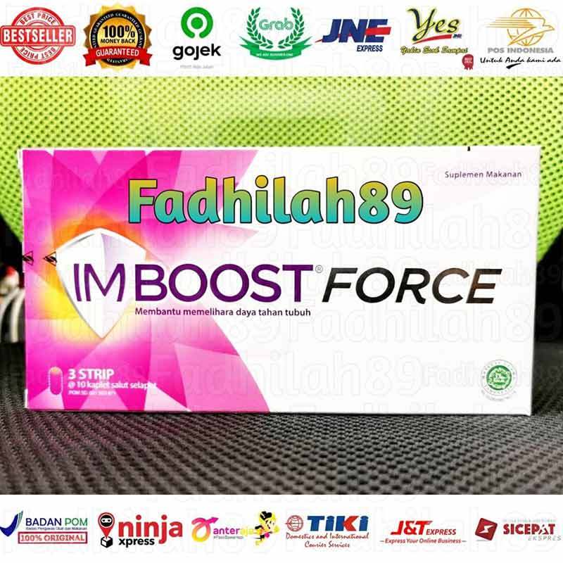 Jual Imboost Force / Imbost Force Strip (10 Tablet) Original ...