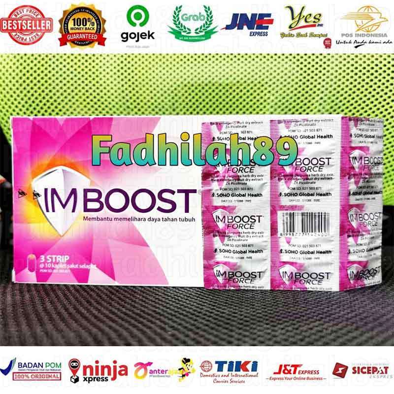 Jual Imboost Force / Imbost Force Strip (10 Tablet) Original ...