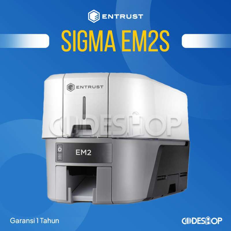 Jual Printer Id Card Entrust Sigma Em2 Simplex Cetak Kartu Single Side ...